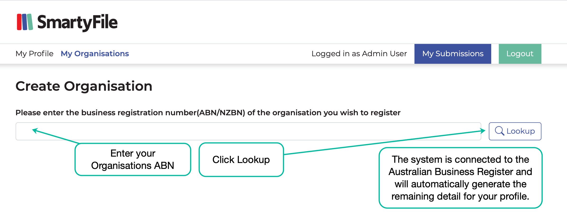SmartyFile organisation - administrator guide – FSV Help